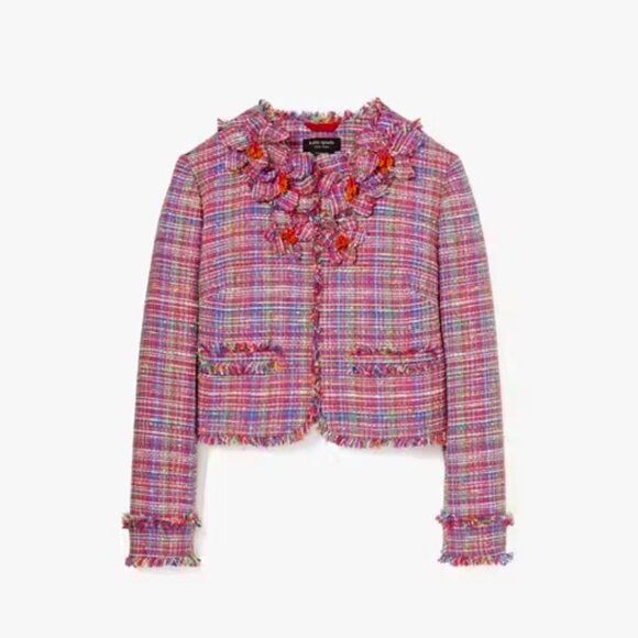 kate spade | Jackets & Coats | Nwt Kate Spade Tweed Jacket | Poshmark